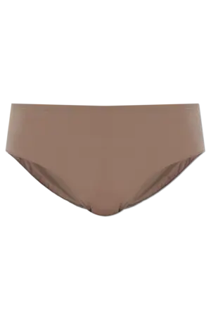 Hanro Leggings From The "allure" Collection - Brown