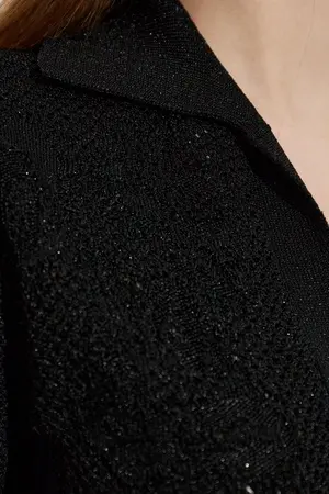 Amiri Mini Dress With Lurex Thread
