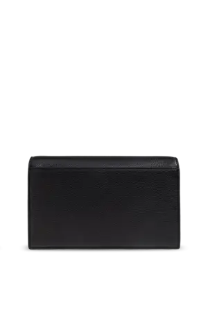 Tory Burch Wallet On "pebble" Chain - Black