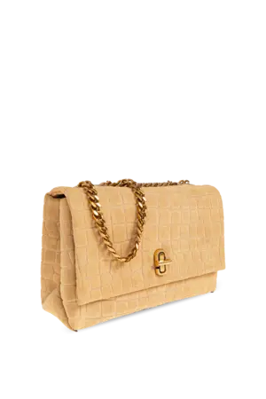 Marc Jacobs Croc Slim Dual Shoulder Bag