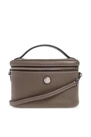 Tory Burch Pebbled Leather Cosmetic Bag