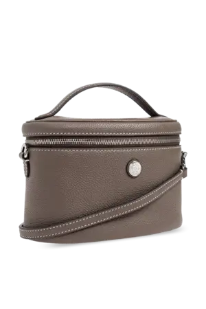 Tory Burch Pebbled Leather Cosmetic Bag