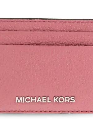 Michael Kors Leather Card Holder - Pink
