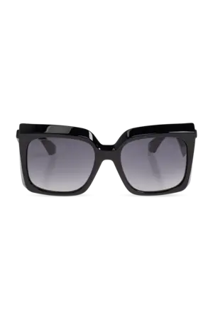 Etro Tailoring Square Frame Sunglasses - Black