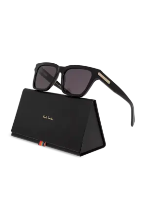 Paul Smith Harberton Rectangular Sunglasses - Black