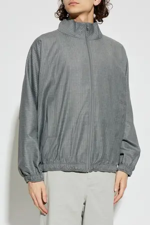 American Vintage Pinstripe Bomber Jacket