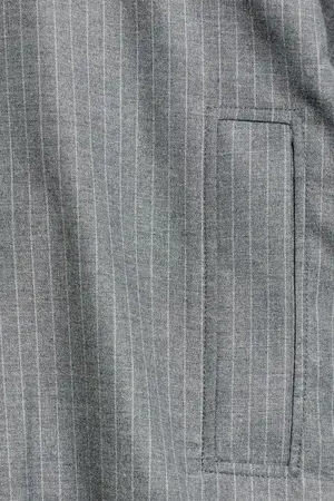 American Vintage Pinstripe Bomber Jacket
