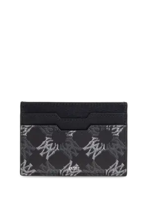 Amiri Leather Card Holder - Black