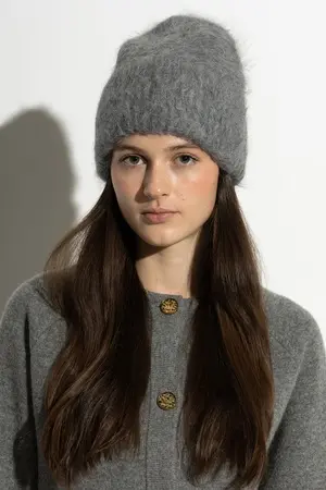 TOTEME Wool Beanie - Grey