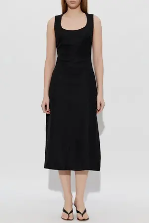 Jacquemus Tablier’ Midi Dress - Black