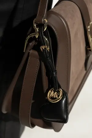 Michael Kors Keychain With Heart-shaped Pendant - Black