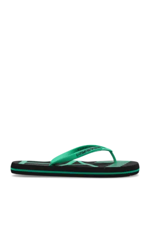 EA7 Rubber Flip-flops With Logo