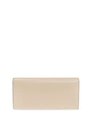 TOTEME Leather Wallet - Cream