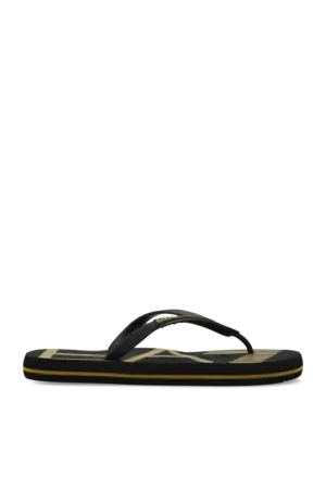 EA7 Rubber Flip-flops With Logo