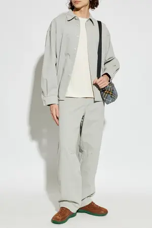American Vintage Shirt With Pocket - Grey