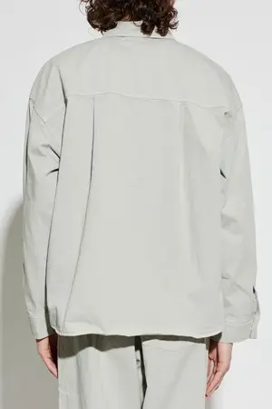 American Vintage Shirt With Pocket - Grey