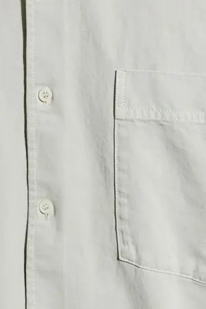 American Vintage Shirt With Pocket - Grey