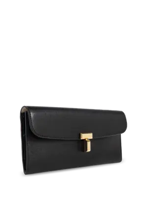 TOTEME Leather Wallet - Black