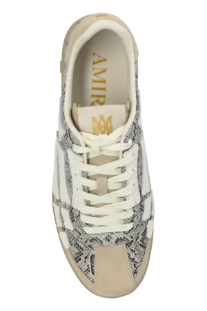 Amiri Snake Pacific Bones Sneakers - Grey