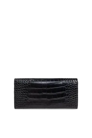 TOTEME Leather Wallet - Black
