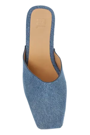 GANNI Heeled Mules - Blue