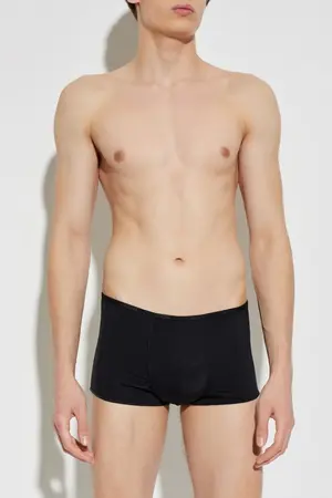 HOM Boxers From The "plume" Collection - Black