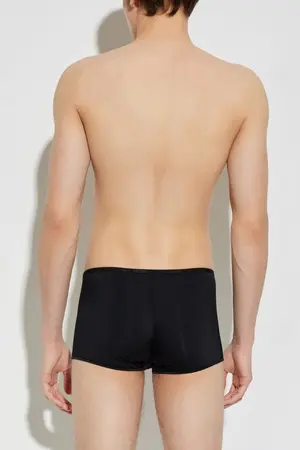 HOM Boxers From The "plume" Collection - Black