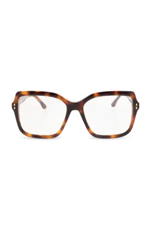 Isabel Marant Rectangle Eyeglasses - Brown