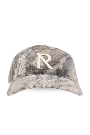 REPRESENT Camouflage Pattern Baseball Cap - Beige