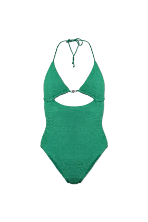Bond Eye Beaded One-piece Swimsuit - Green