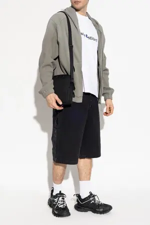 ROA Hooded Zip Up Sweatshirt - Grey