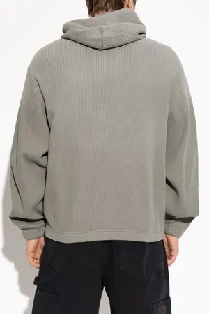 ROA Hooded Zip Up Sweatshirt - Grey