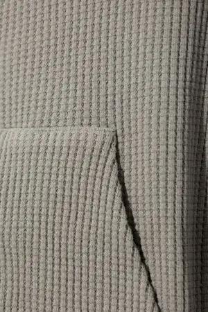 ROA Hooded Zip Up Sweatshirt - Grey