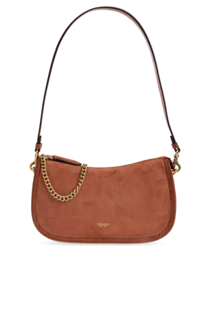 Embellished Suede Shoulder Bags