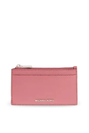 Michael Kors Leather Card Holder - Pink