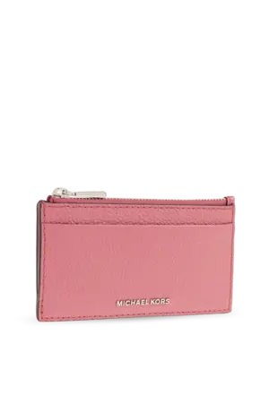 Michael Kors Leather Card Holder - Pink