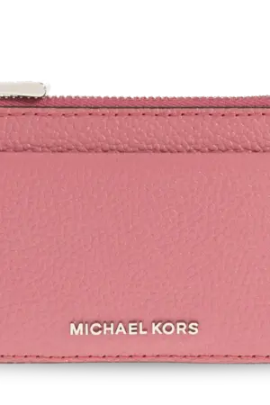 Michael Kors Leather Card Holder - Pink