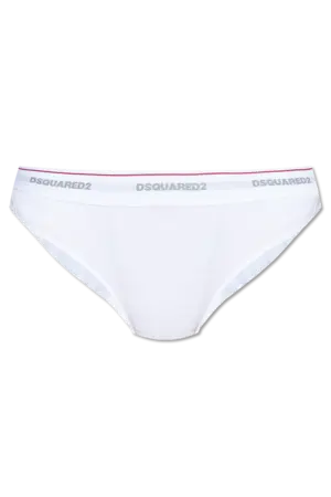 Dsquared2 Briefs With Logo - White
