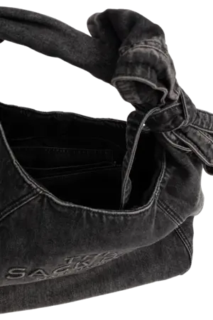 Marc Jacobs Shoulder Bag With Bow Detail - Grey