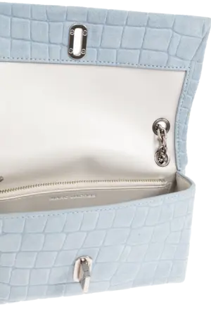 Marc Jacobs Croc Dual Mini Shoulder Bag - Light Blue