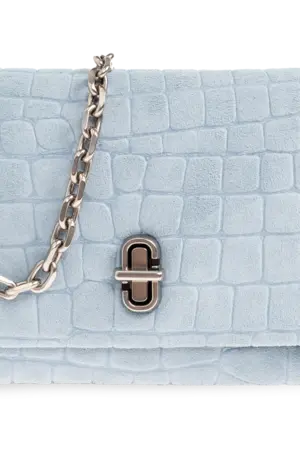 Marc Jacobs Croc Dual Mini Shoulder Bag - Light Blue