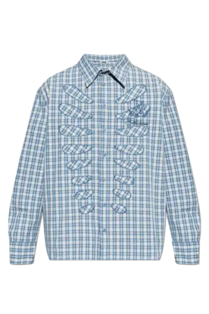AVAVAV Checked Pattern Shirt