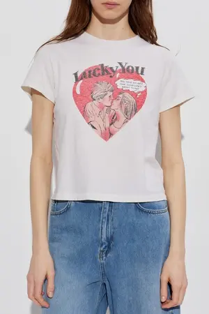 RE/DONE T-shirt With Graphic Print - White