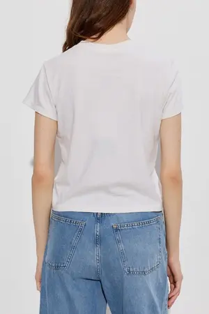 RE/DONE T-shirt With Graphic Print - White