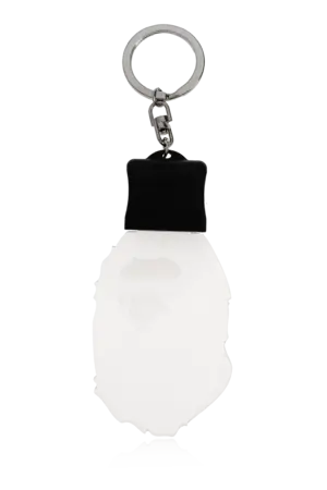 A BATHING APE Keychain - White
