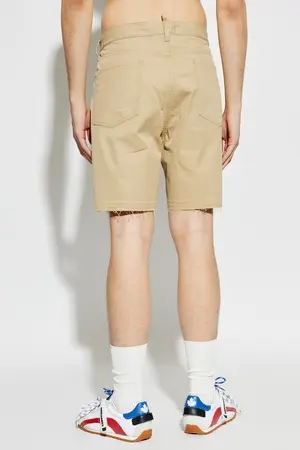 Dsquared2 Raw-hem Shorts - Beige