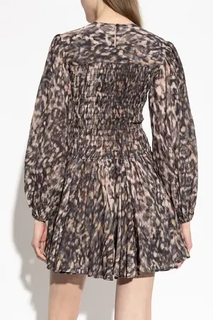 ALLSAINTS Chia Mini Dress - Brown