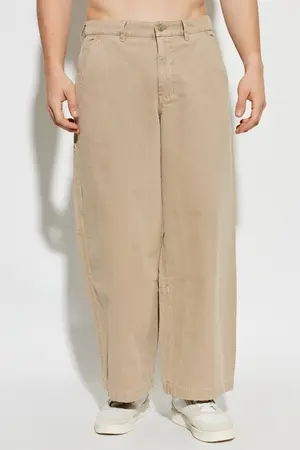 ALLSAINTS Jackson Wide Leg Jeans - Beige