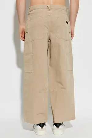 ALLSAINTS Jackson Wide Leg Jeans - Beige