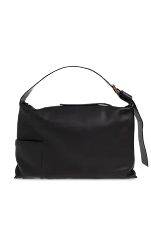 ALLSAINTS Leather Alba Shoulder Bag - Black